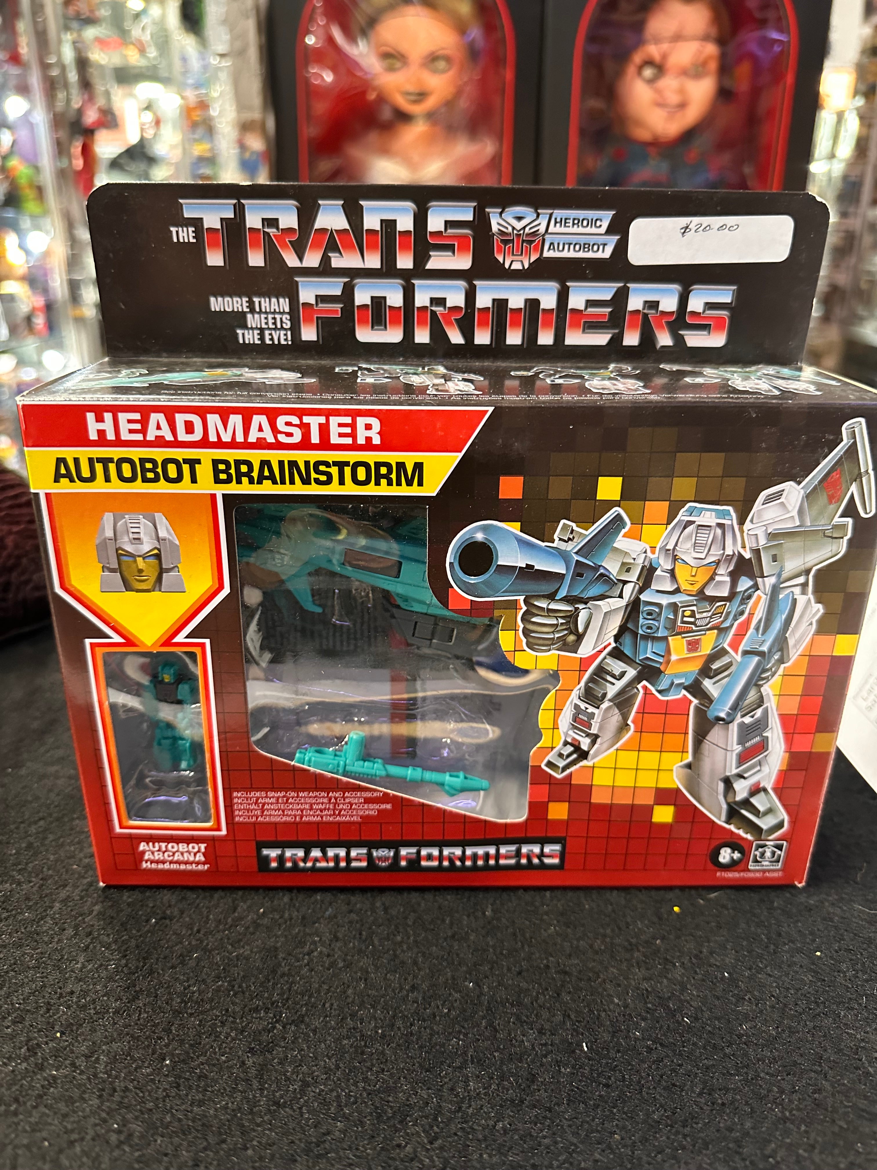 TRANSFORMERS HEADMASTER AUTOBOT BRAINSTORM ARCANA – Captain Comics and ...