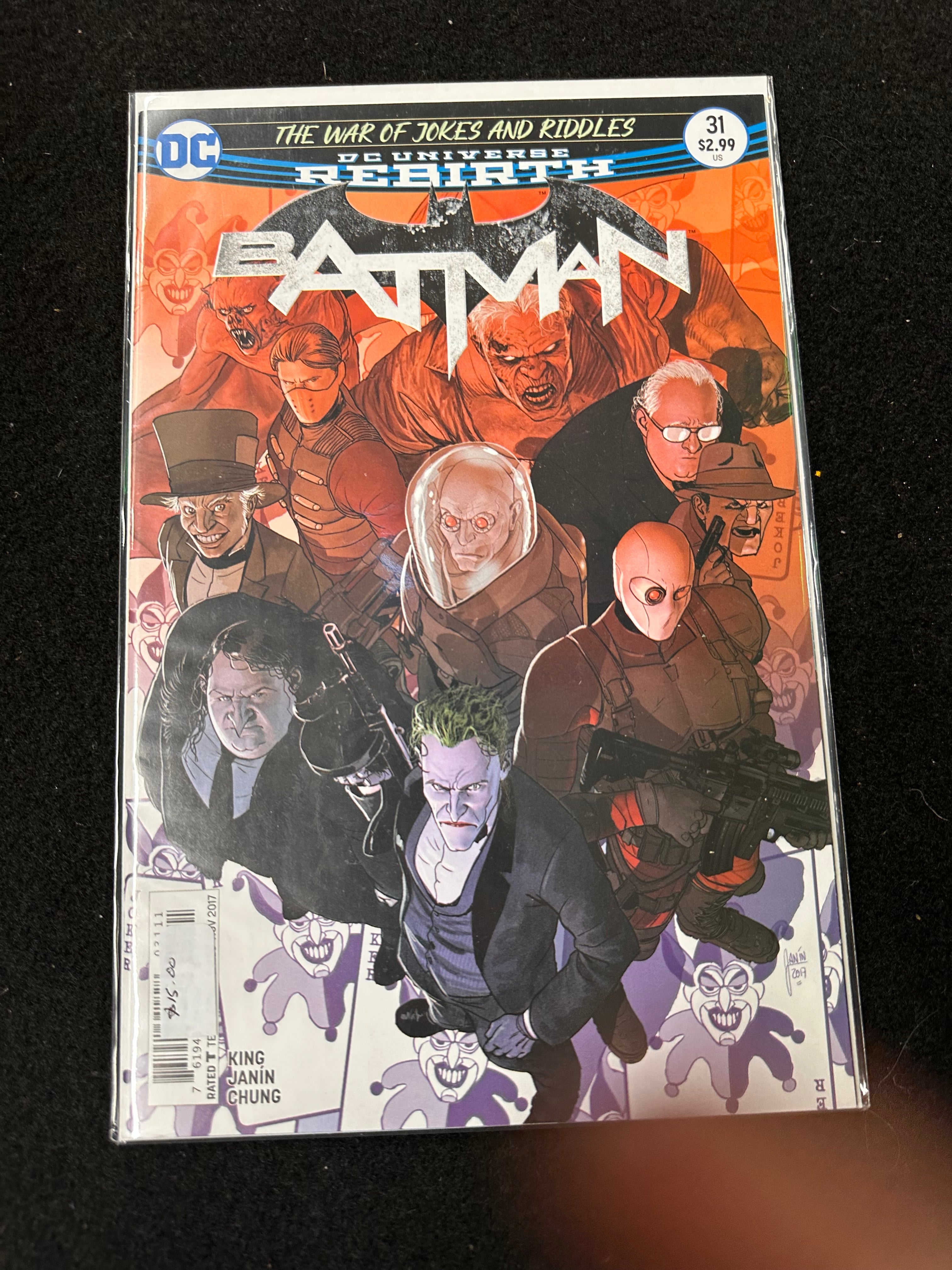 DC UNIVERSE REBIRTH BATMAN # 31 – Captain Comics and Collectables Pty Ltd