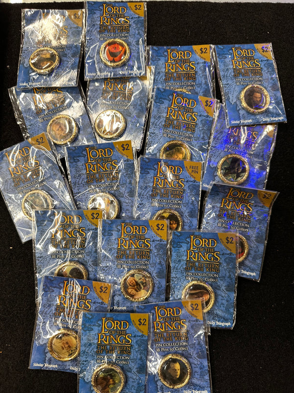 HARRY POTTER PIN SET (18 PINS) – Captain Comics and Collectables Pty Ltd