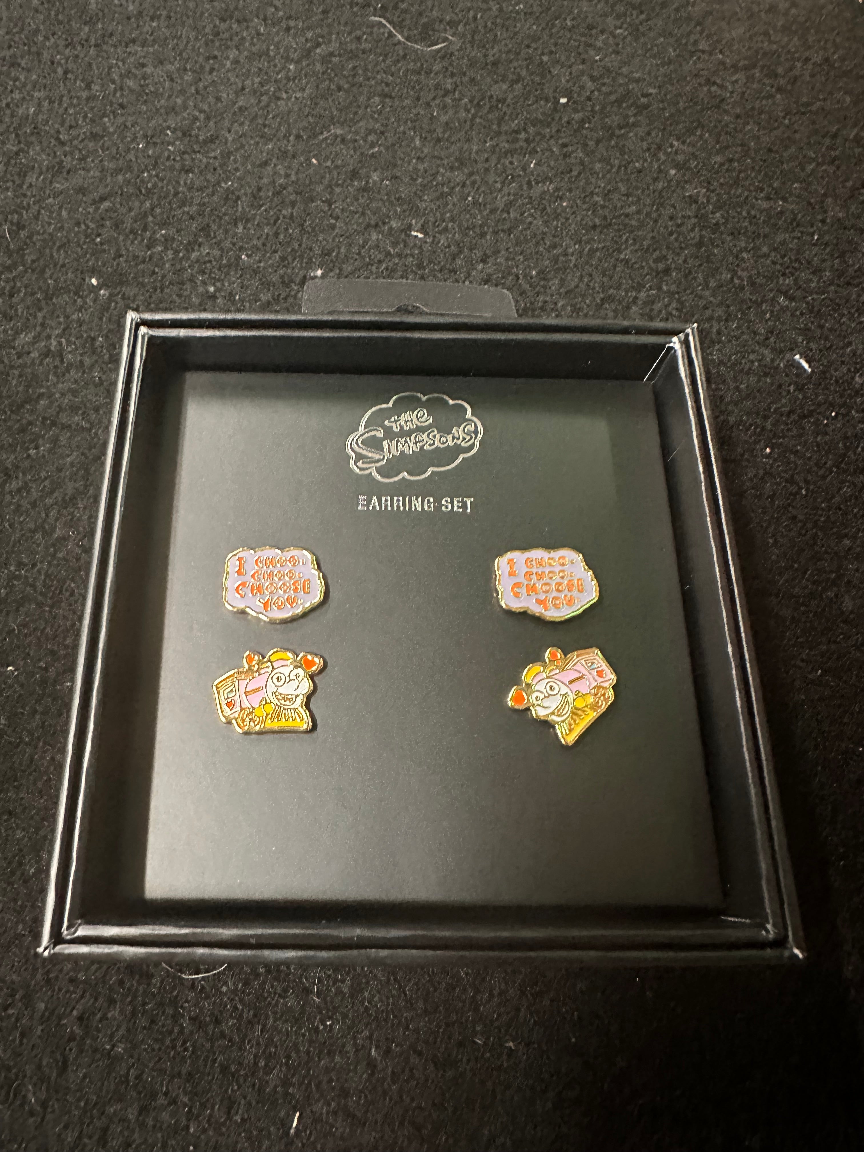 SIMPSON EARING SET – Captain Comics and Collectables Pty Ltd