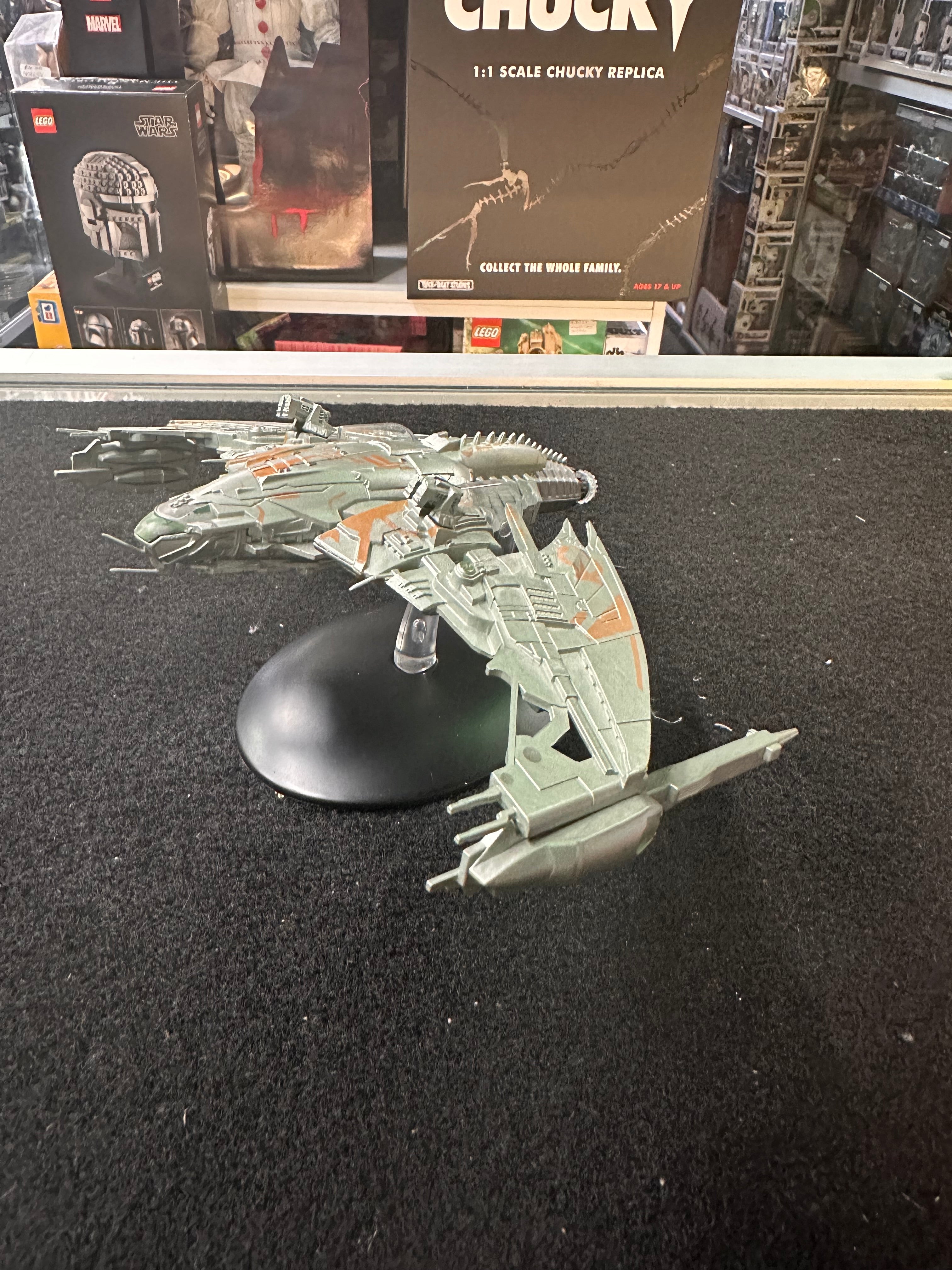STAR TREK INTO THE DARKNESS KLINGON D4 BIRD OF PREY SHIP REPLICA ...
