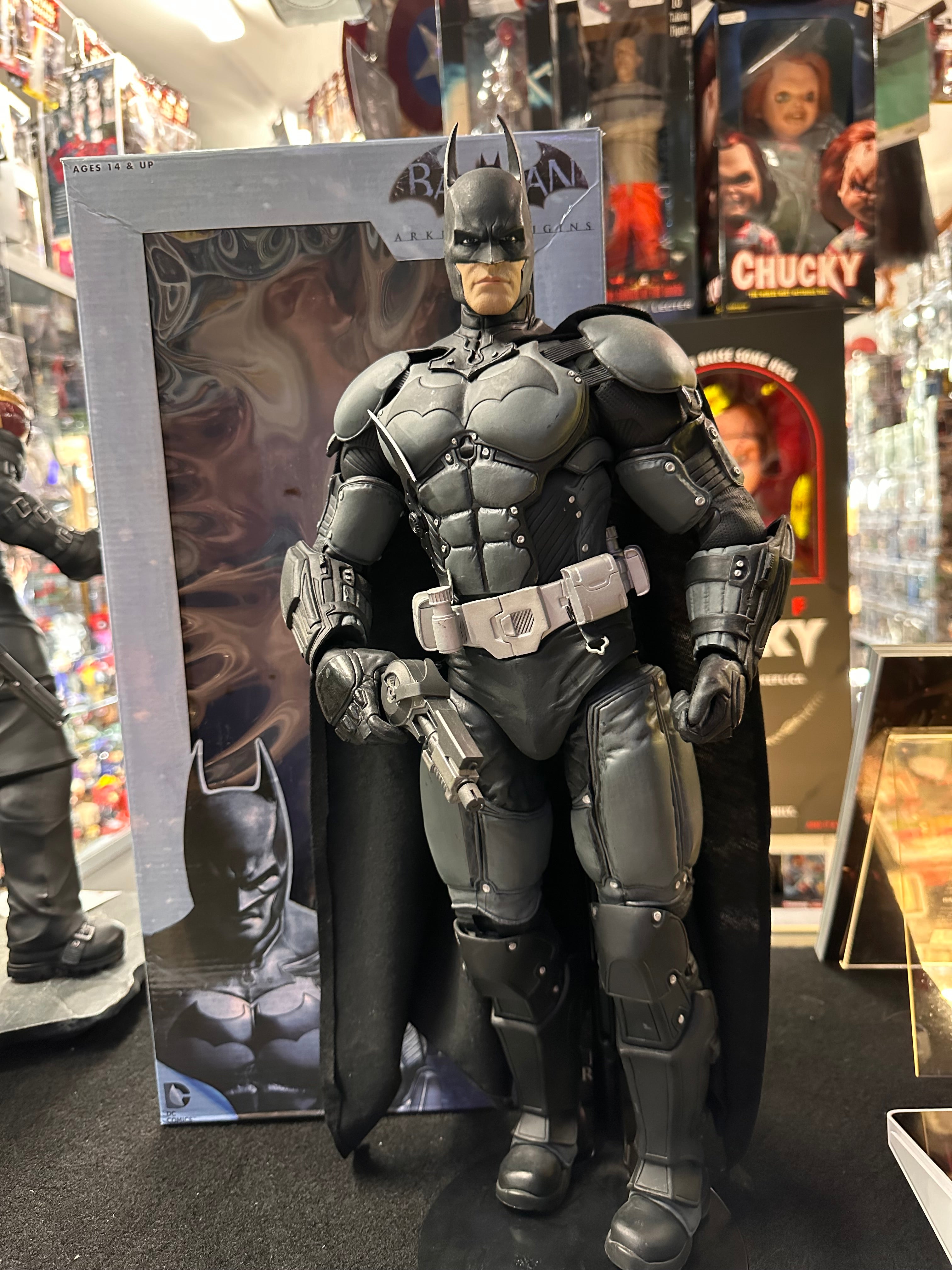 BATMAN ARKHAM ORIGINS 1/4 SCALE ACTION FIGURE – Captain Comics and ...