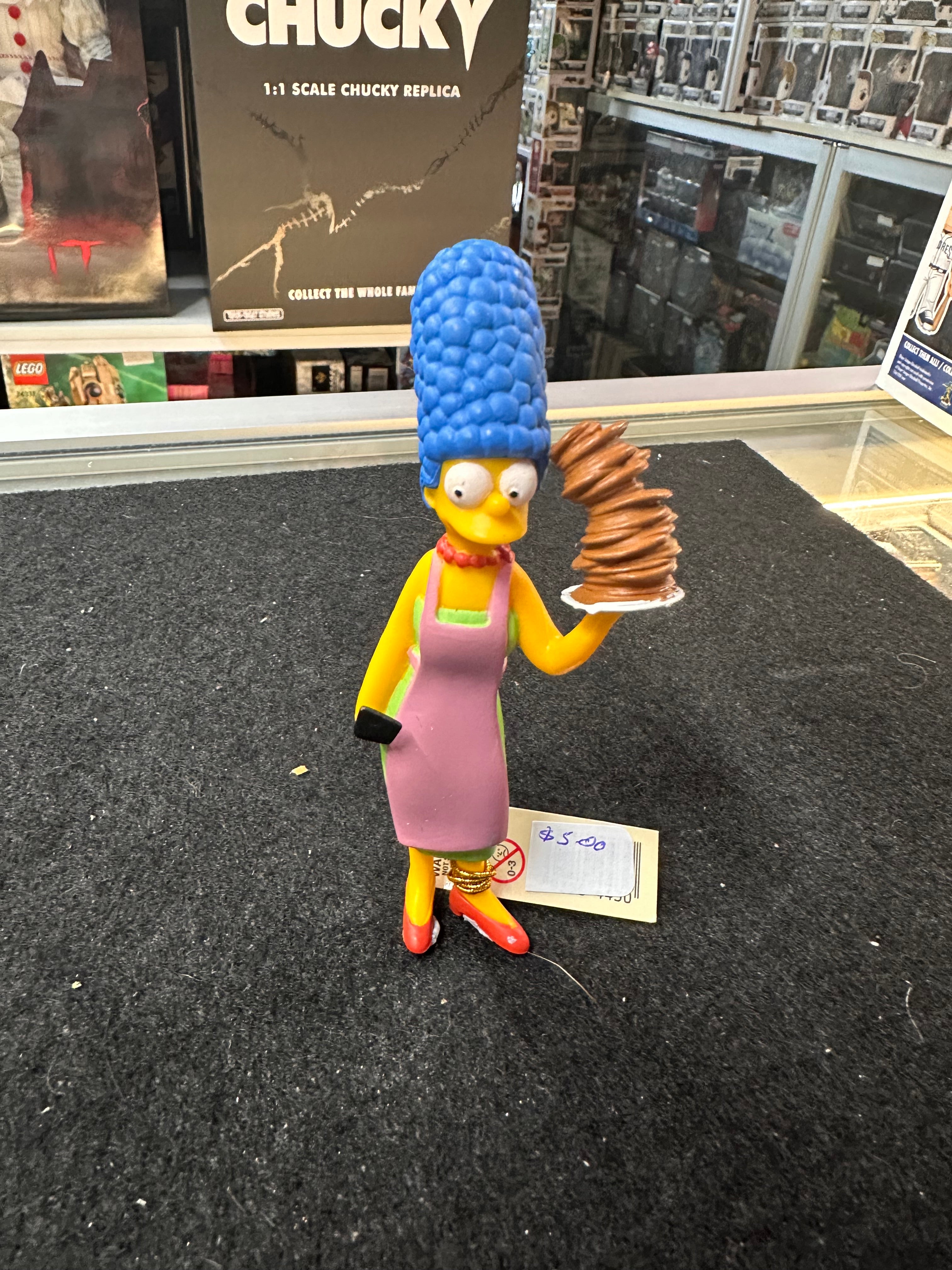 THE SIMPSONS MARGE WITH PANCAKES FIGURE – Captain Comics and ...