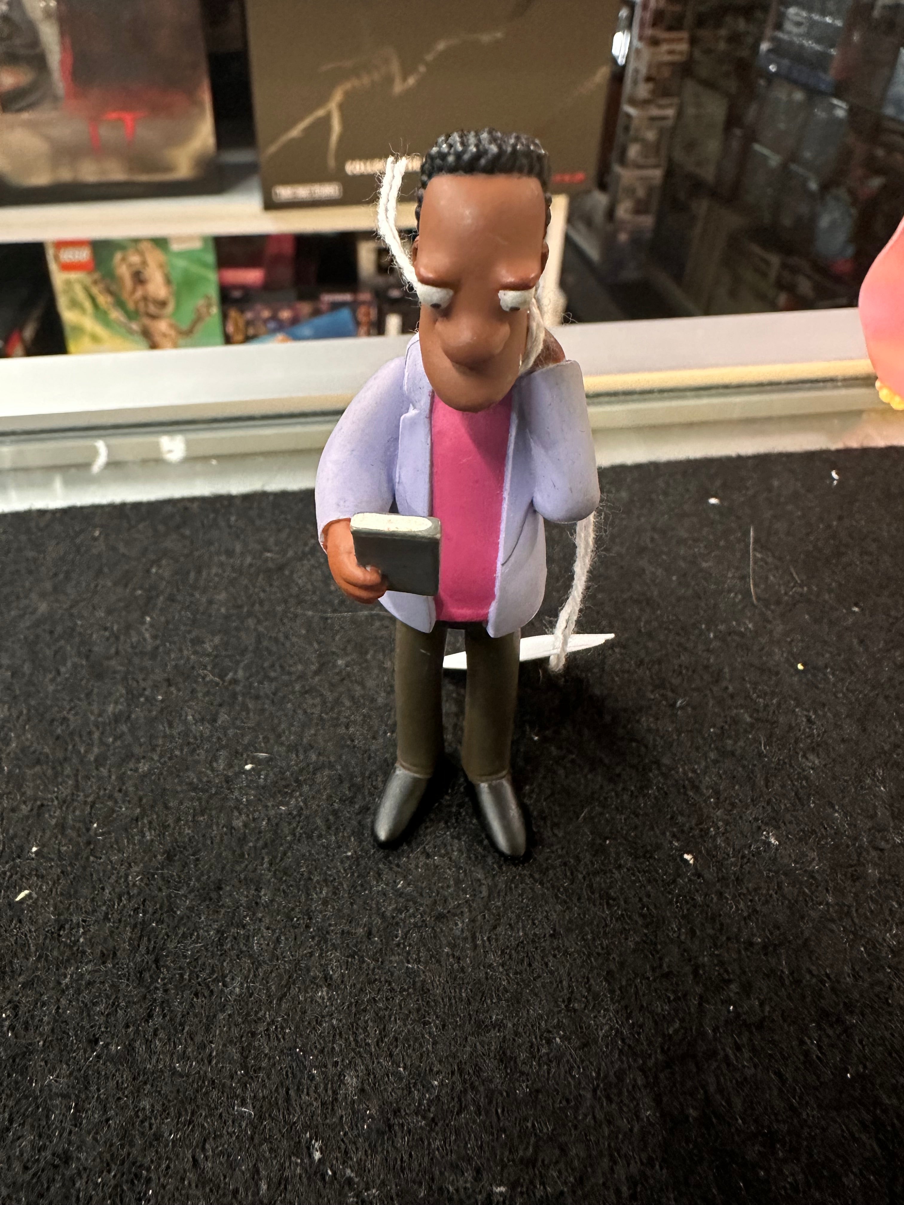 THE SIMPSONS CARL SPRINGFIELD FIGURE – Captain Comics and Collectables ...