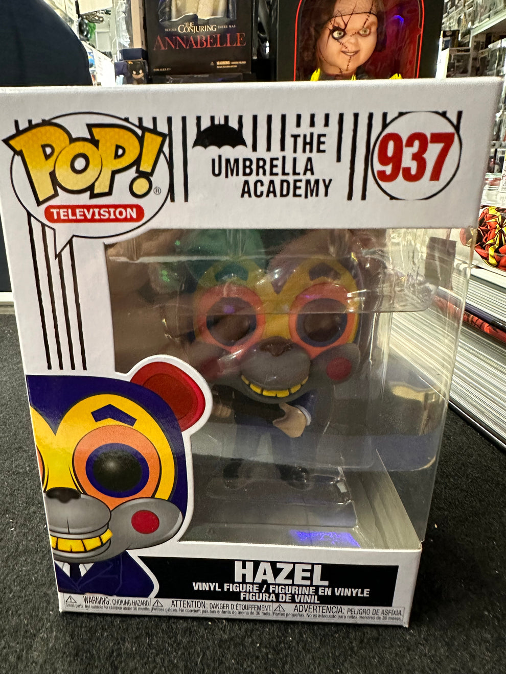 FUNKO POP THE UMBRELLA ACADEMY HAZEL #937 – Captain Comics and ...