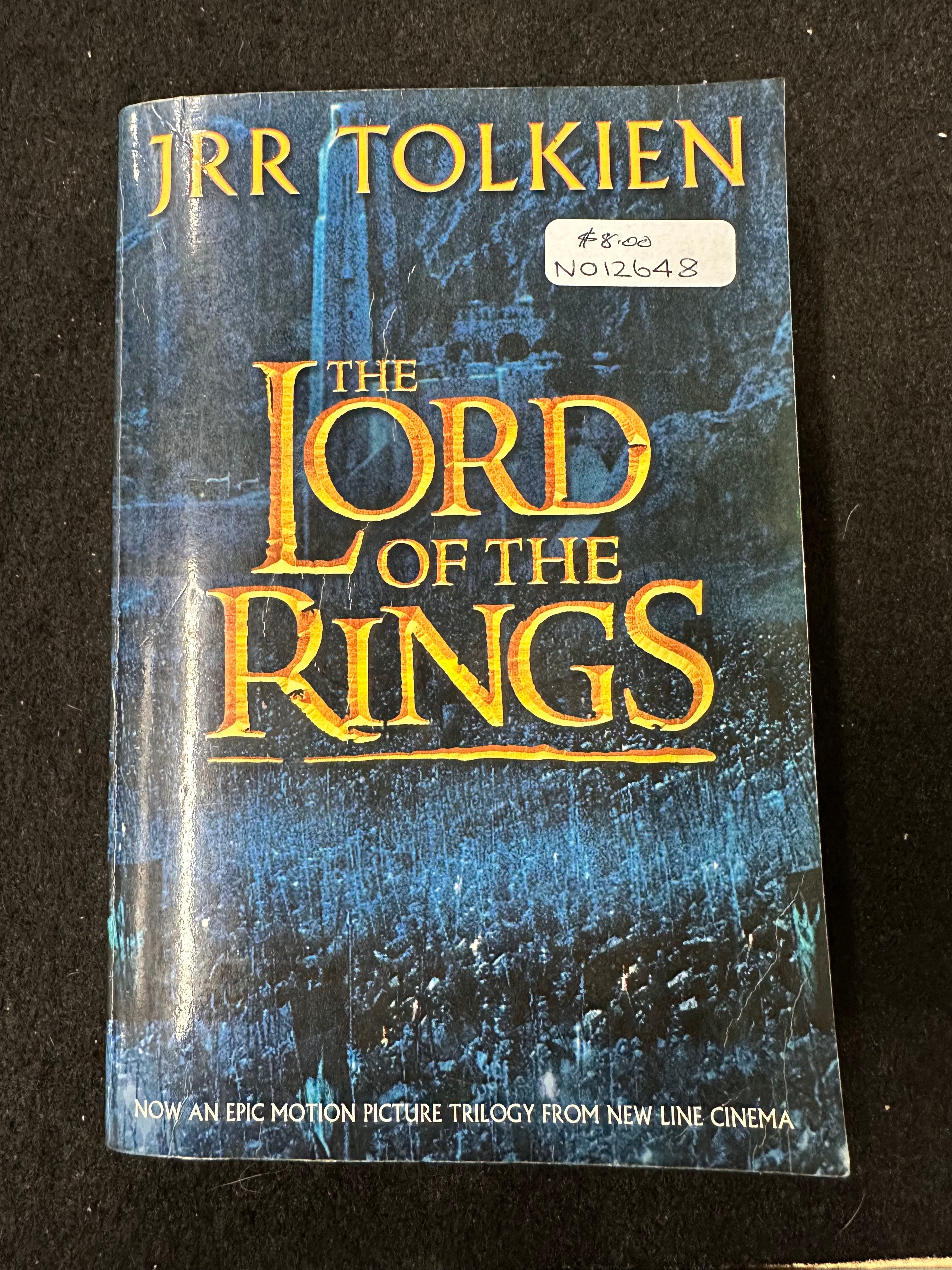 THE LORD OF THE RINGS BOOK – Captain Comics and Collectables Pty Ltd