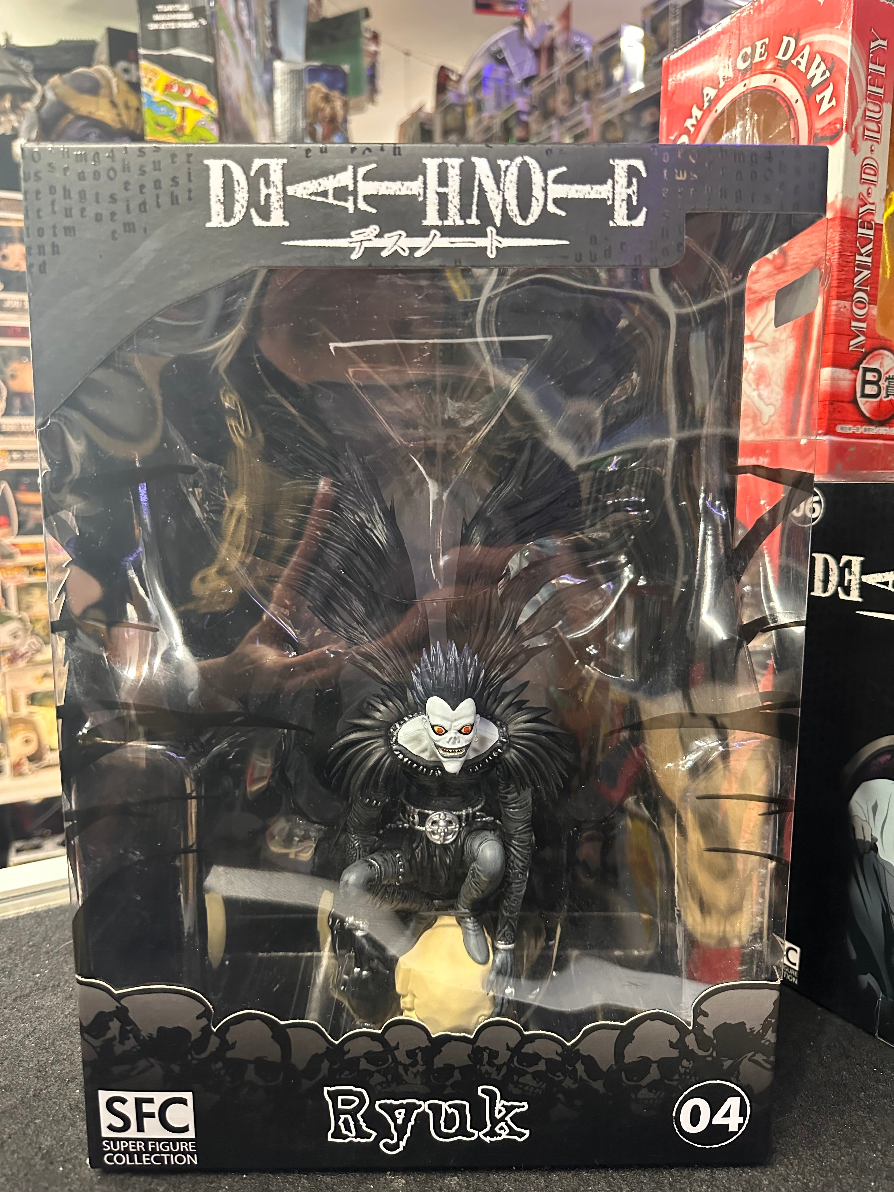 DEATH NOTE RYUK SUPER FIGURE COLLECTION (04) – Captain Comics and ...