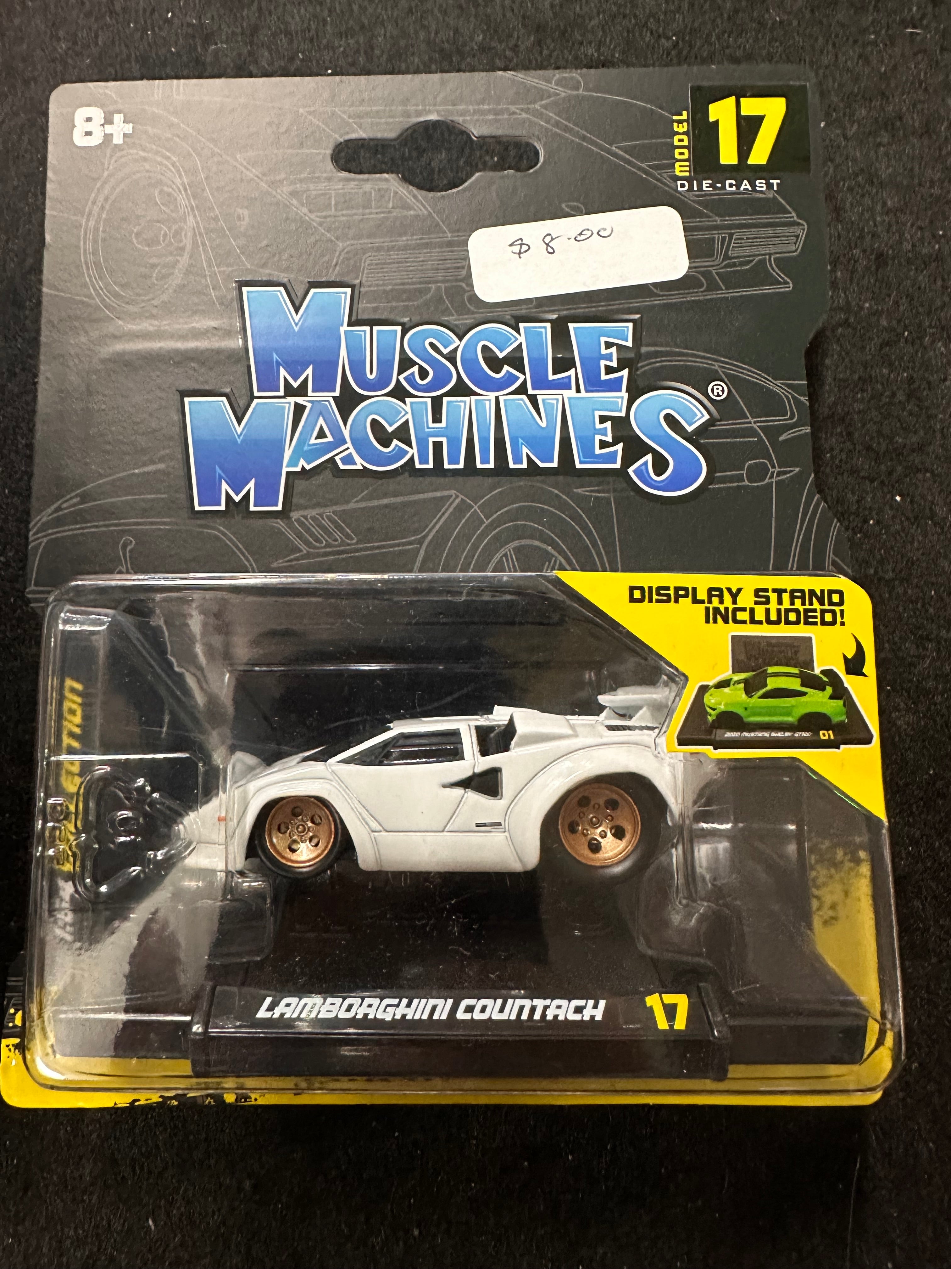 MUSCLE MACHINES LAMBORGHINI COUNTACH – Captain Comics and Collectables ...
