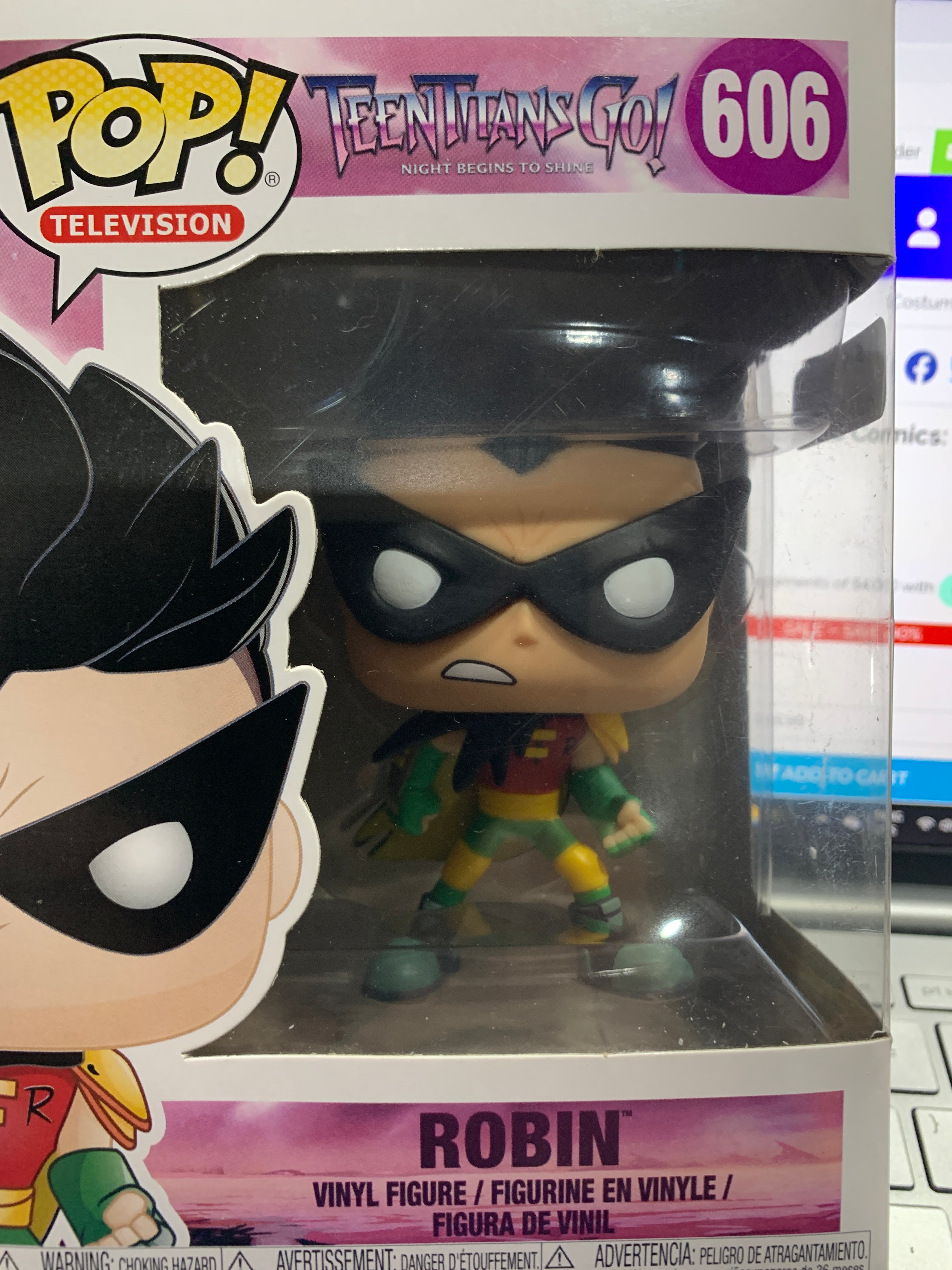 Pop vinyl teen titans go Robin 606 – Captain Comics and Collectables ...
