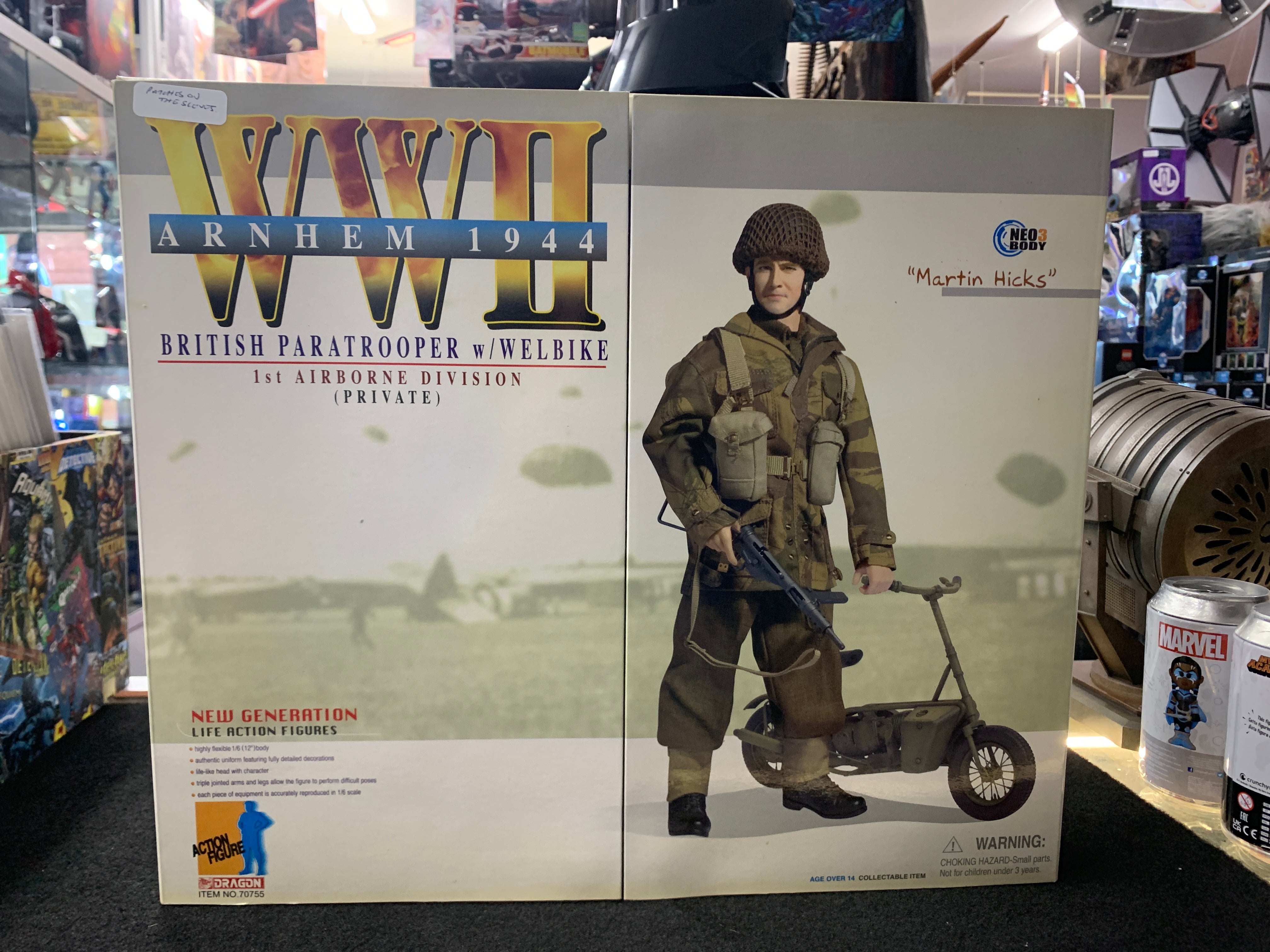 WW2 Arnhen 1944 British paratrooper – Captain Comics and Collectables ...
