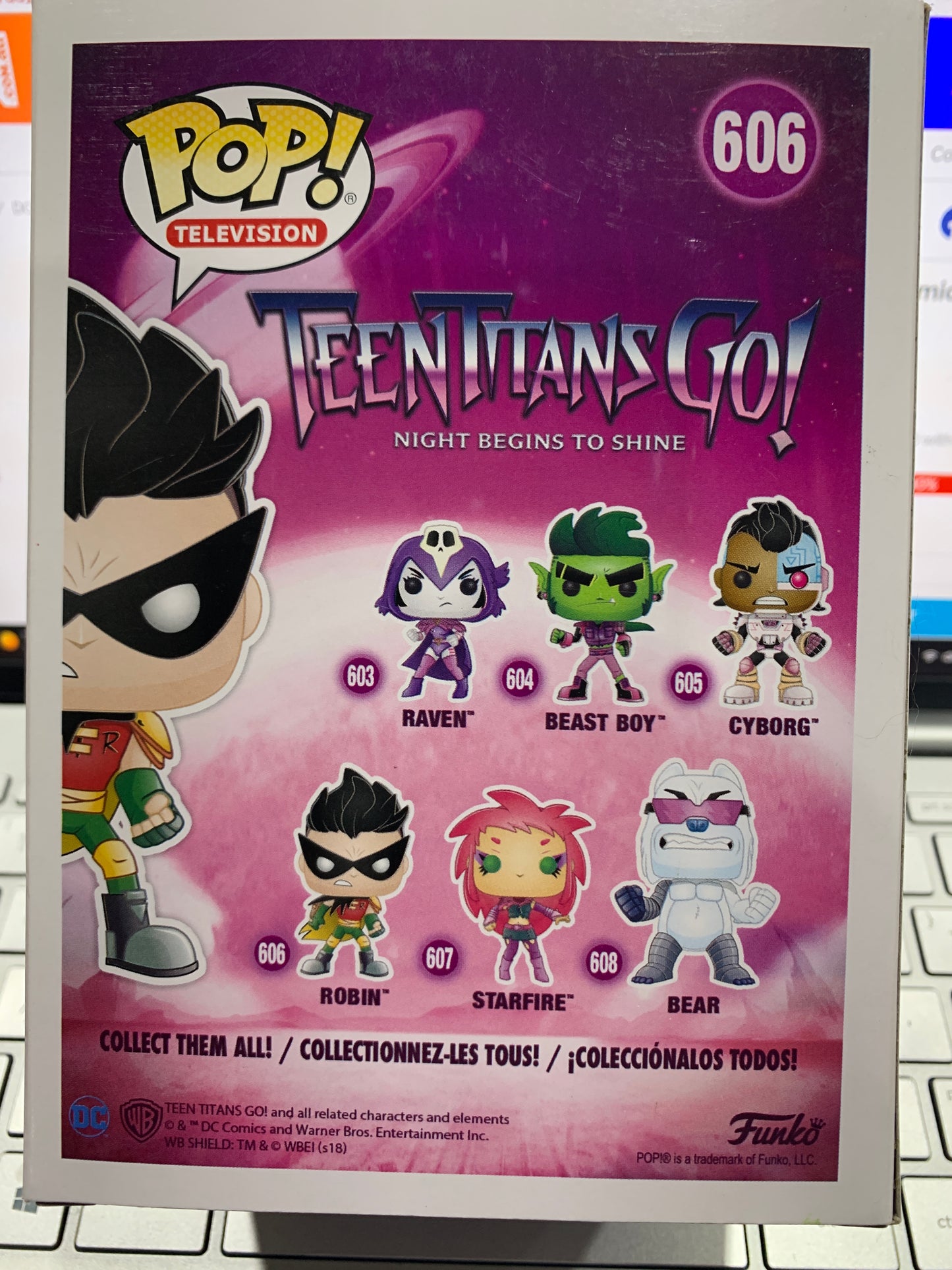 Pop vinyl teen titans go Robin 606 – Captain Comics and Collectables ...