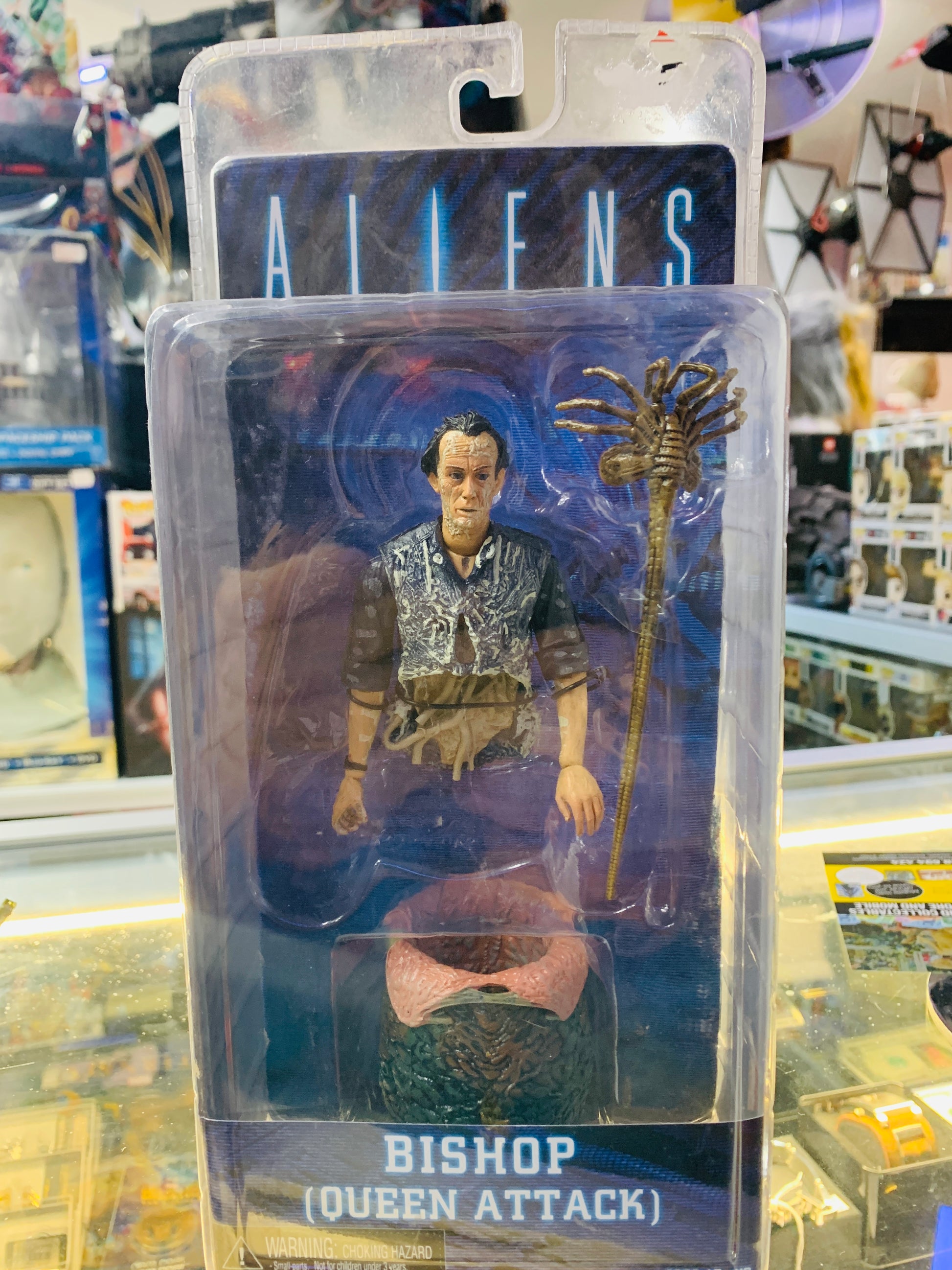 Aliens Bishop Queen Attack Neca still sealed box is used – Captain ...