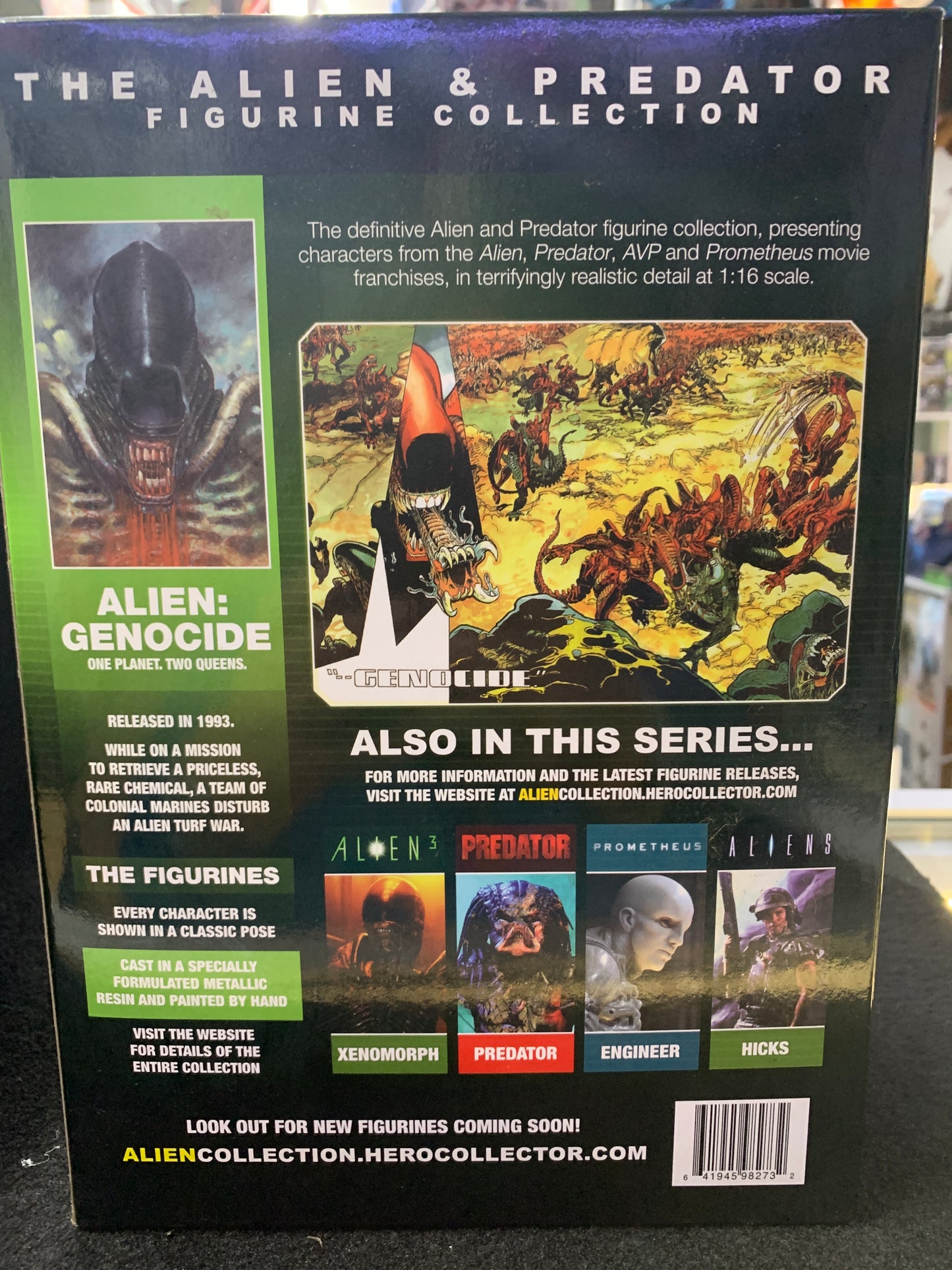 Alien Genocide red Xenomorph hero collection – Captain Comics and ...