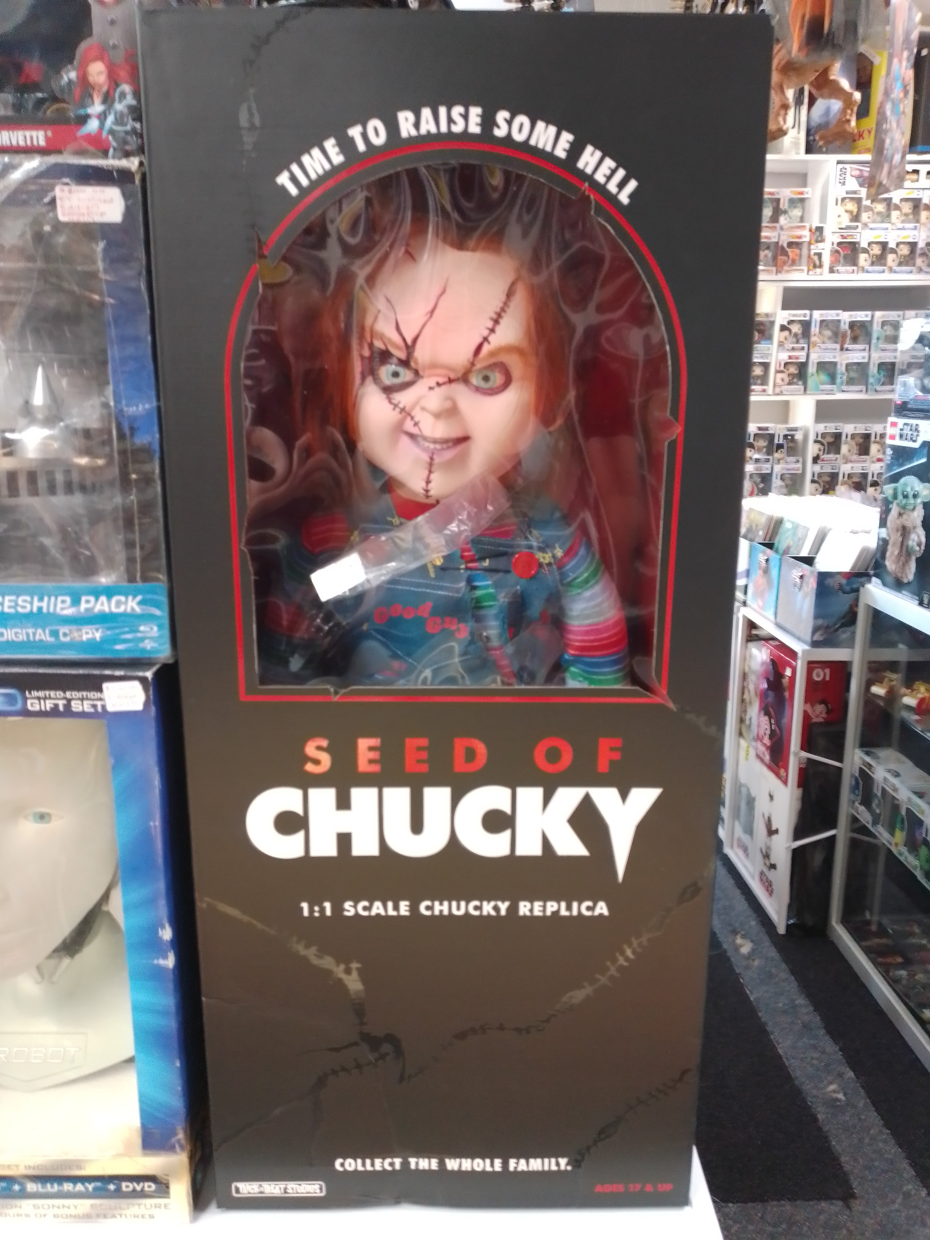 Seed Of Chucky 1:1 Scale Chucky Replica Doll - Trick or Treat Studios ...
