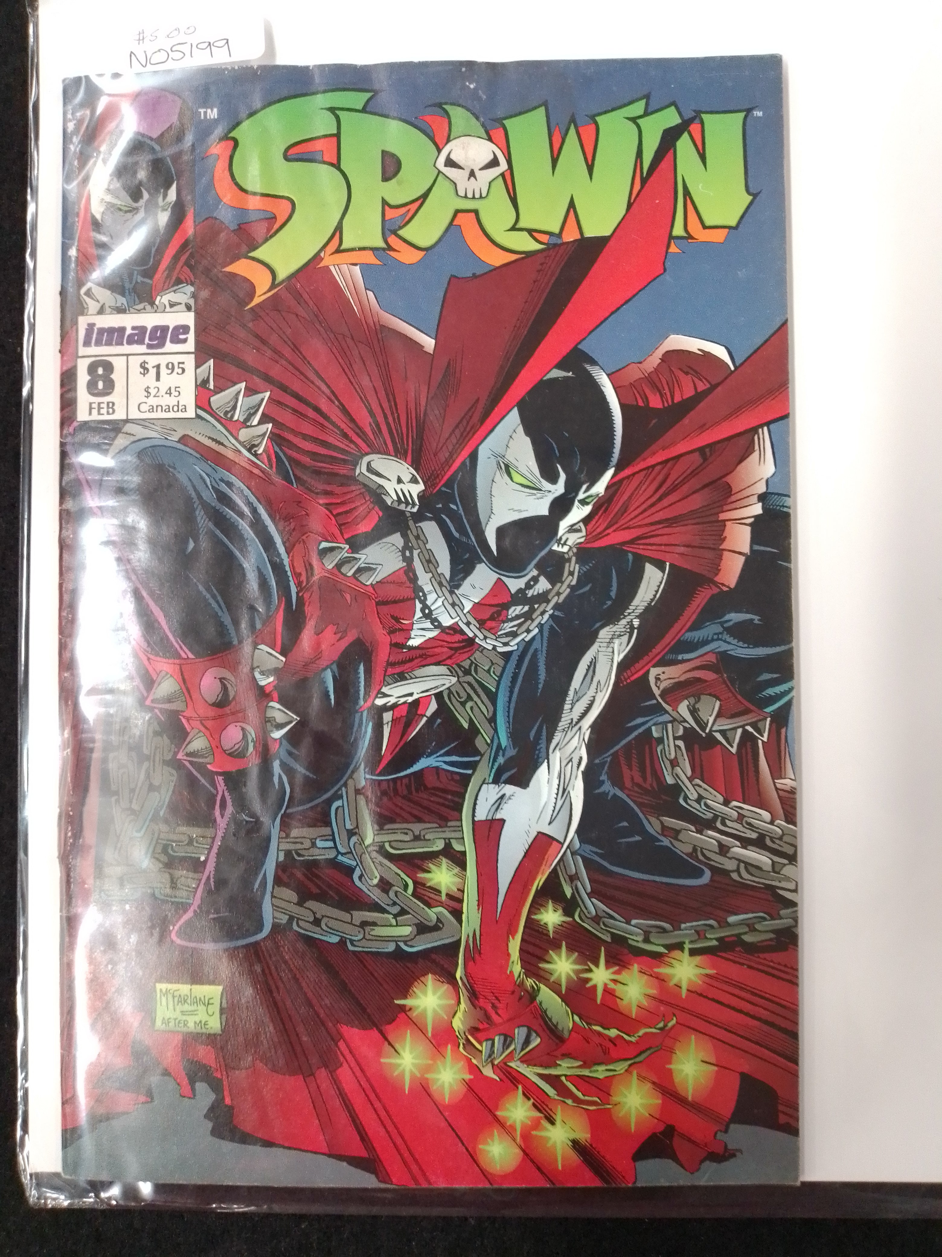 Spawn #8 Comic Book - N05199 – Captain Comics and Collectables Pty Ltd