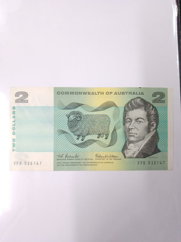 Australian 2 Dollar Old Bank Note - N05371 – Captain Comics and ...