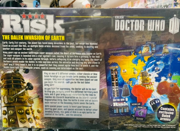 Doctor Who risk game – Captain Comics and Collectables Pty Ltd