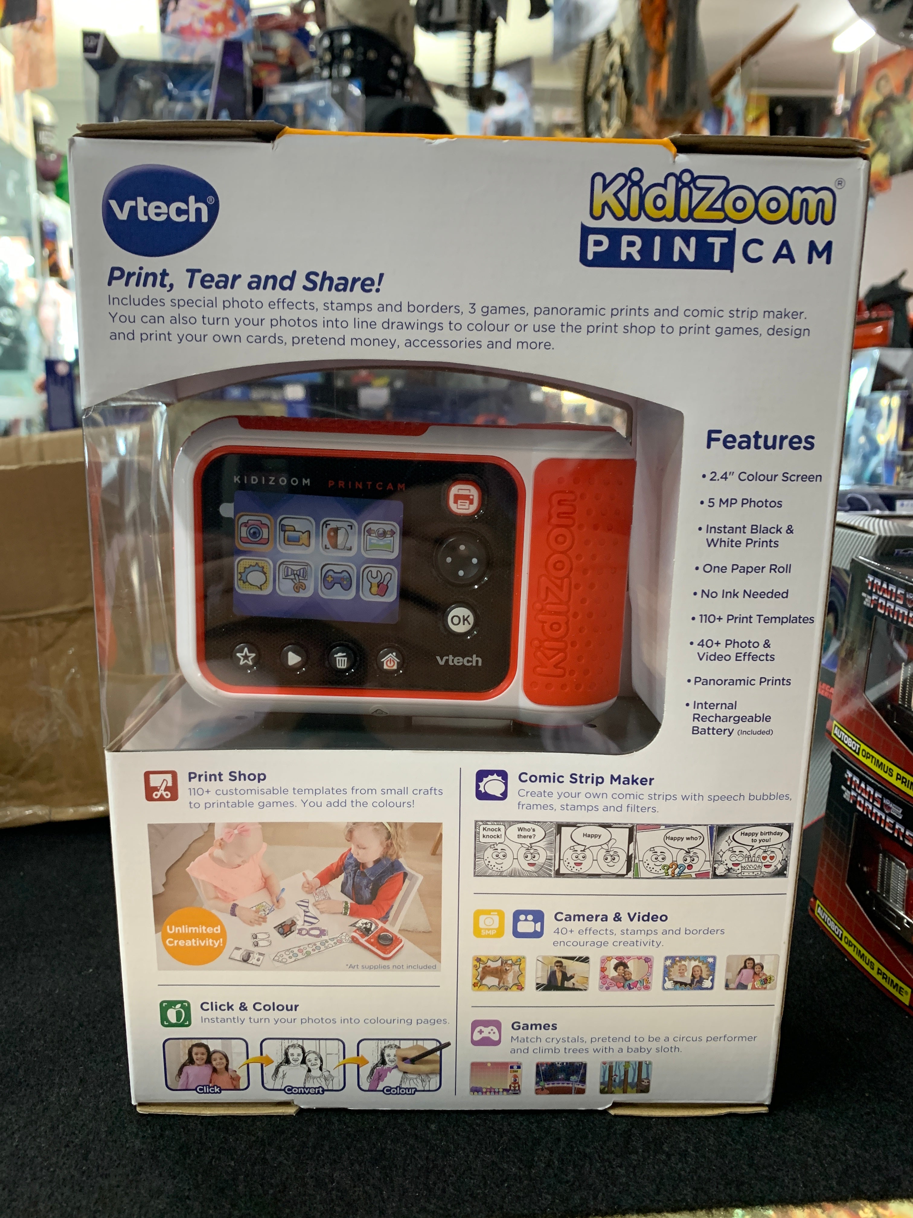 Kidizoom print cam by Vtech – Captain Comics and Collectables Pty Ltd