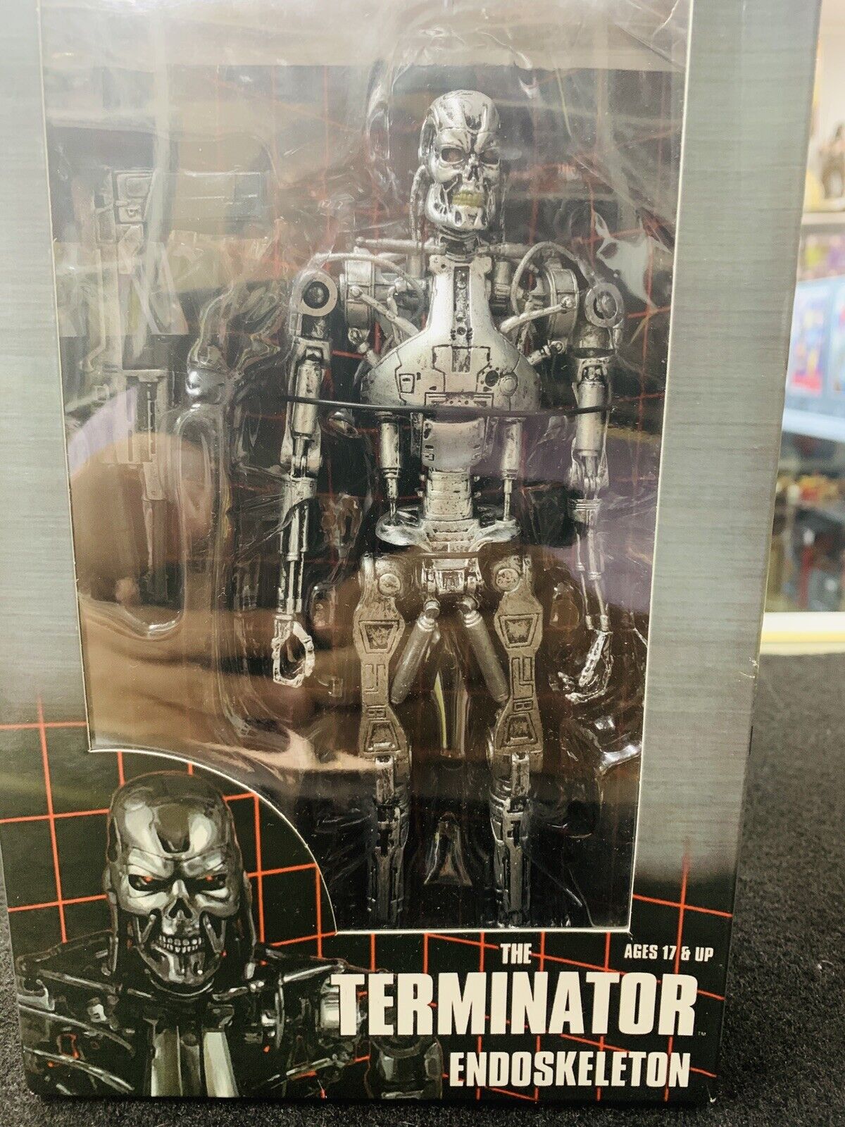 The Terminator Endoskeleton Damage Box Cyber Drive Systems N05584 ...