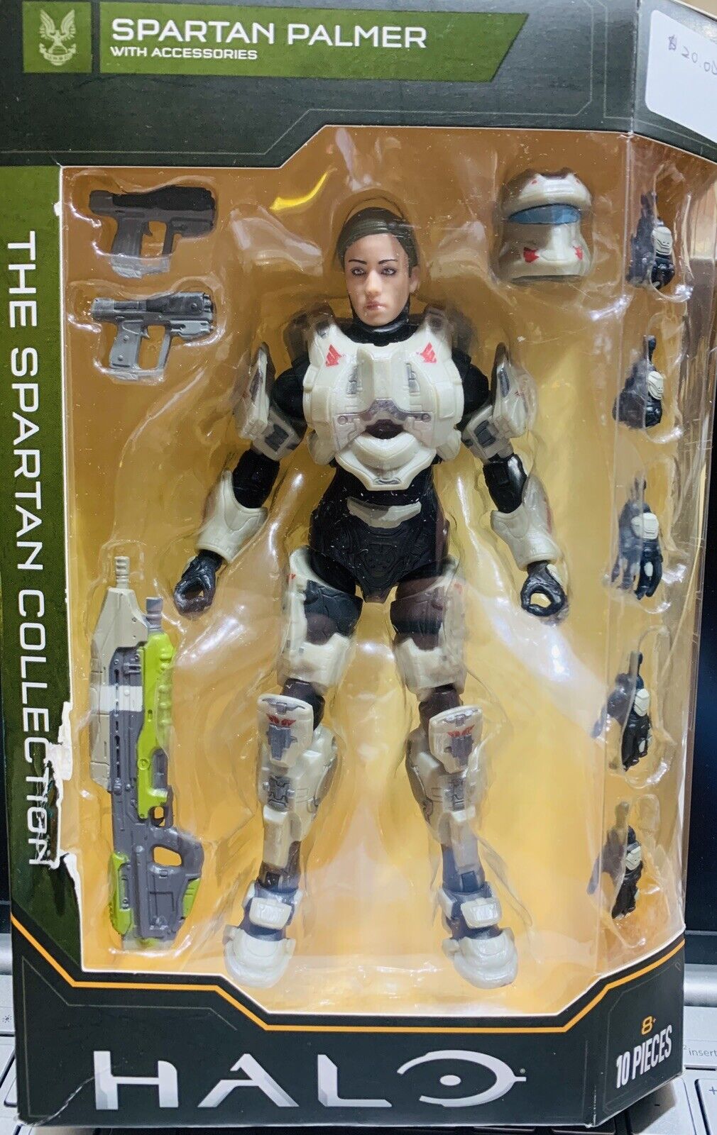 Halo The Spartan Collection Spartan Palmer 6.5" Action Figure Damaged ...