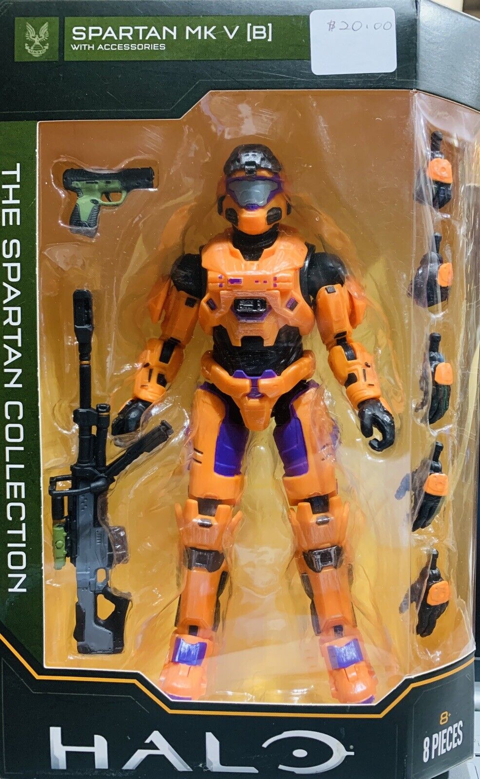 Halo The Spartan Collection Spartan Mk. V [B] 6.5" Action Figure ...